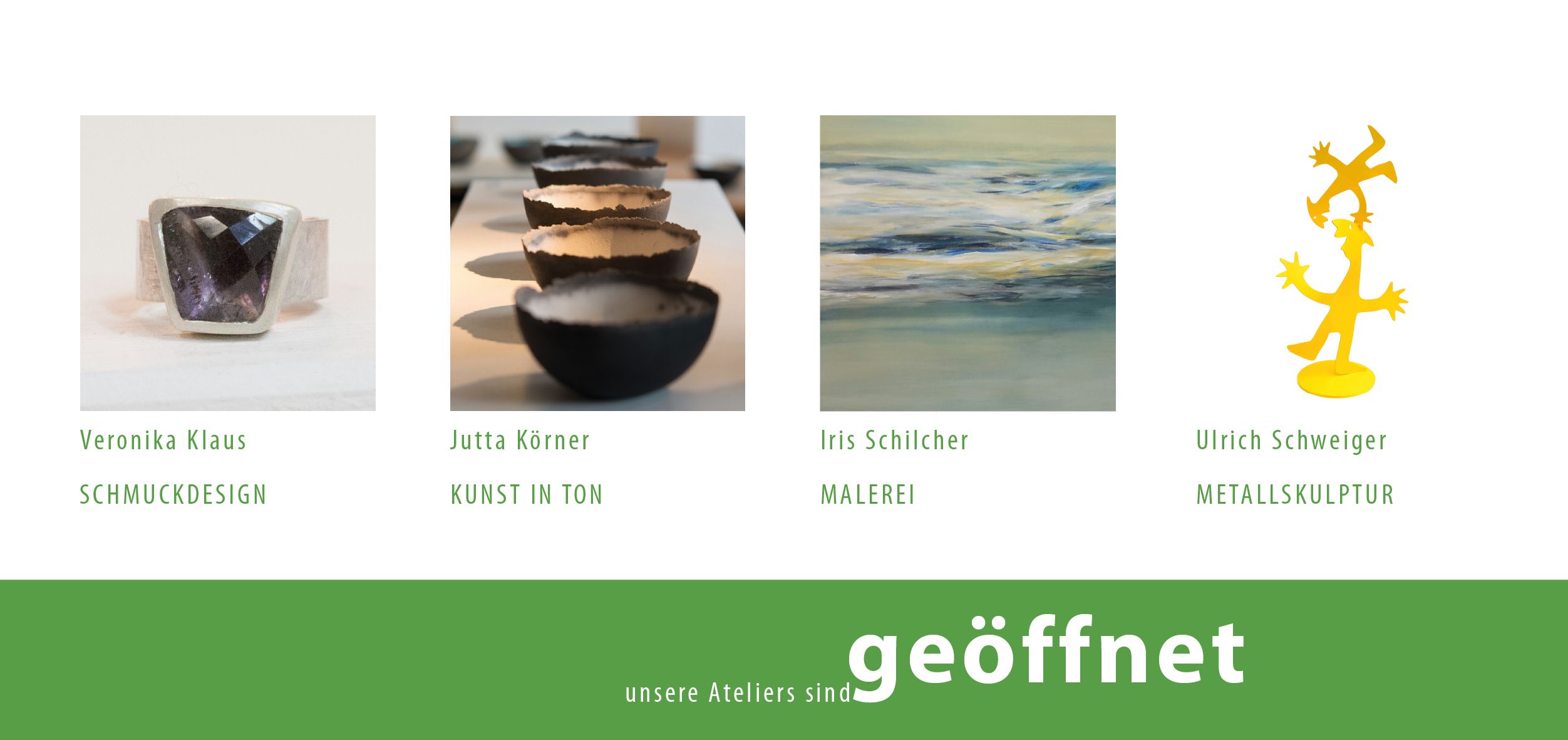 Geöffnet – offene Ateliers in der Reismühle in Gauting – Jutta Körner